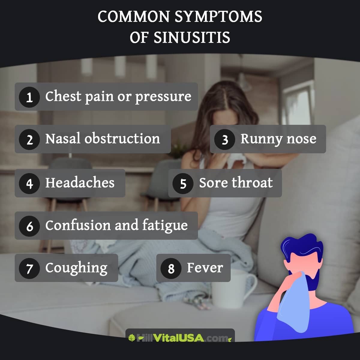 Understanding the common symptoms of sinusitis: what to look out for
